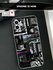Чехол на Apple iPhone 12 mini / Айфон 12 Мини с принтом "Темные голограммы"