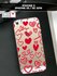 Чехол на Apple iPhone 5/5S/SE / Айфон 5/5S/SE с принтом "Разные сердечки"