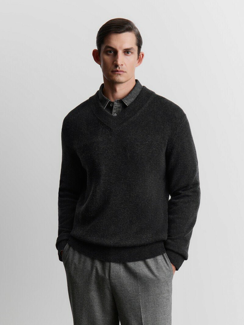 Джемпер из шерсти и кашемира