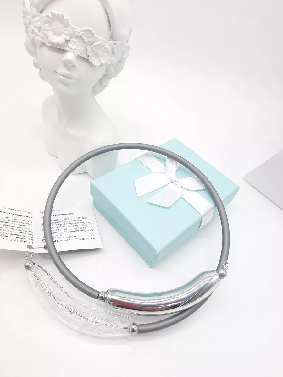 Чокер, стекло, муранское стекло