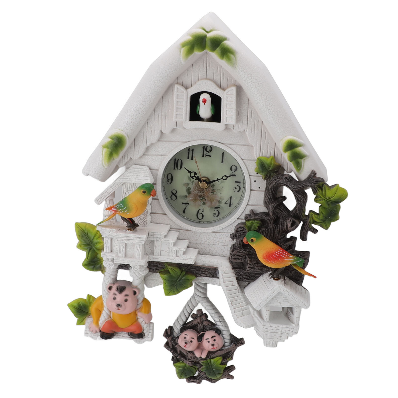 Часы с кукушкой, будильник с голосами кукушки, классические настенные часы с голосами кукушки для детской спальни, гостиной, школы