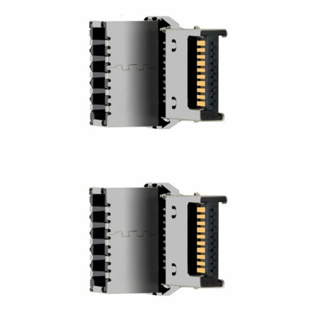 Адаптер USB 3.2 Type E угловой 20Gbps, - Стиль А