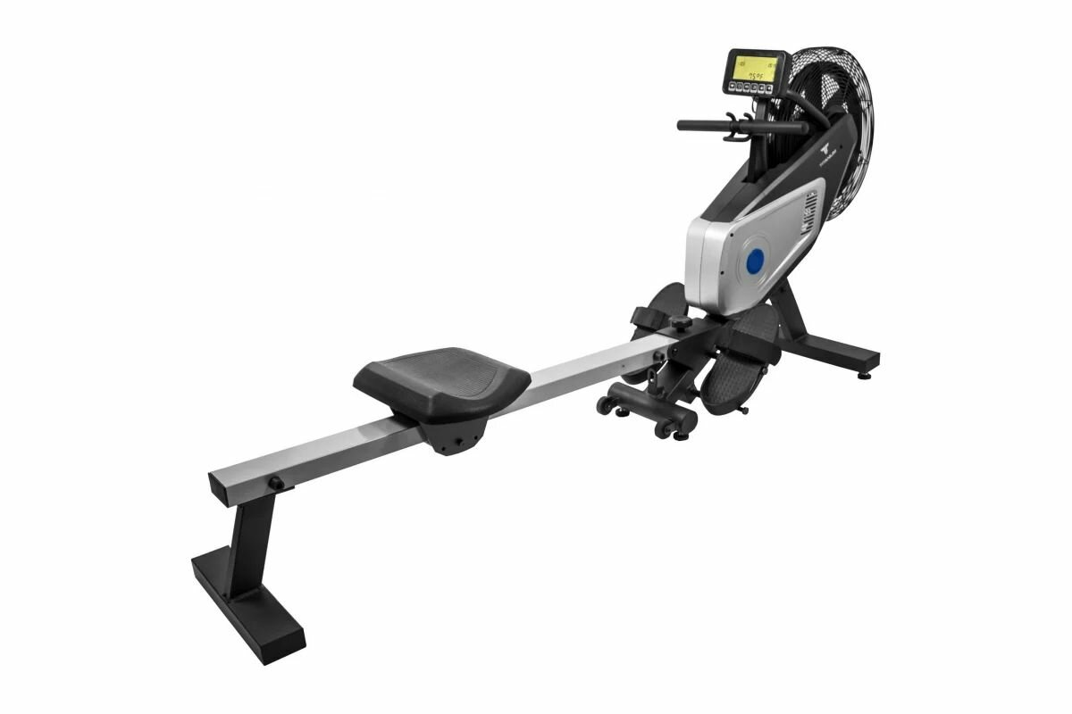 Гребной тренажер Bradex Titanium SF0474, с дисплеем, для дома, 110кг, черный