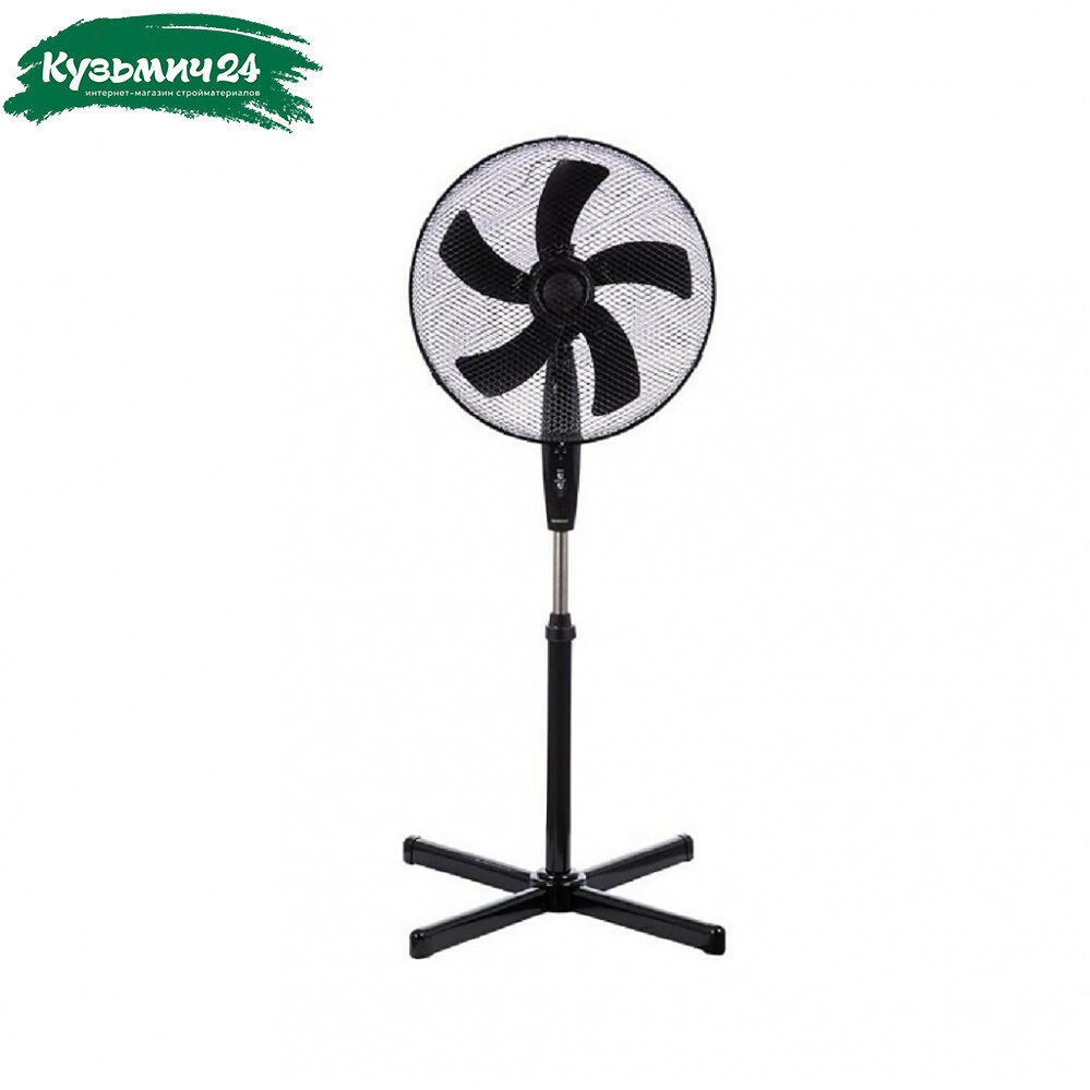 Вентилятор напольный Energy Elegance EN-1626 258394, 3 скорости, черный, 45 Вт