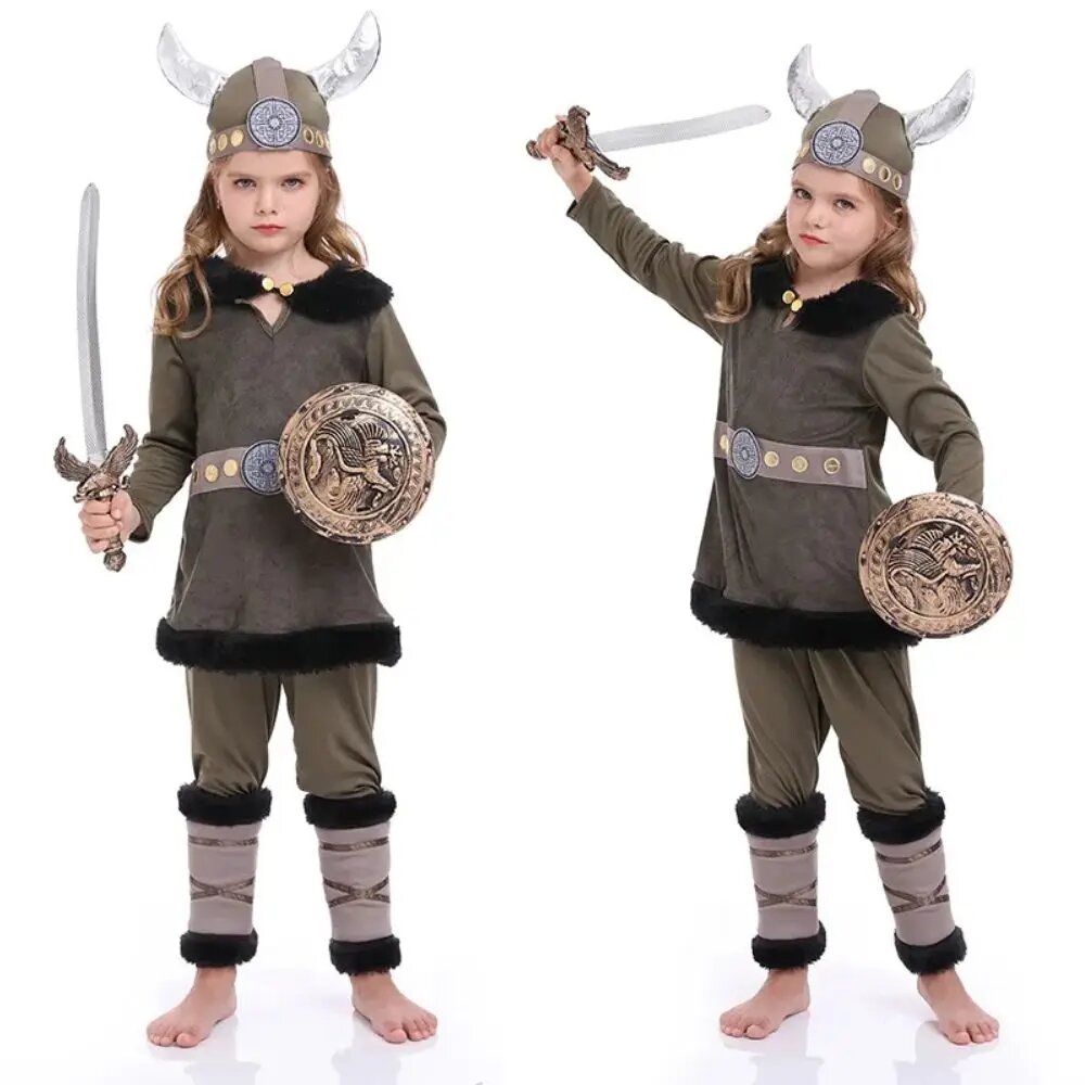 Детский костюм пирата викинга MINISO М