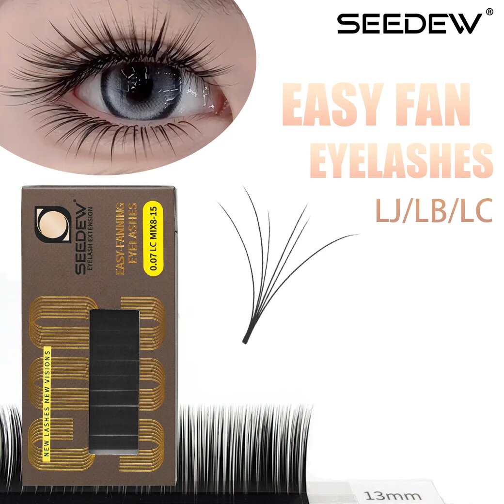 SEEDEW Easy Fan Eyelashes LB 13mm