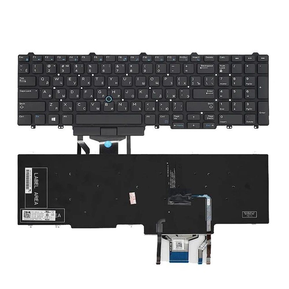 XIN-русская клавиатура для ноутбука с подсветкой для Dell Latitude E5570 E5550 5550 5580 5590 5591 Precision 3510 3520 7510 7520 7710 7720