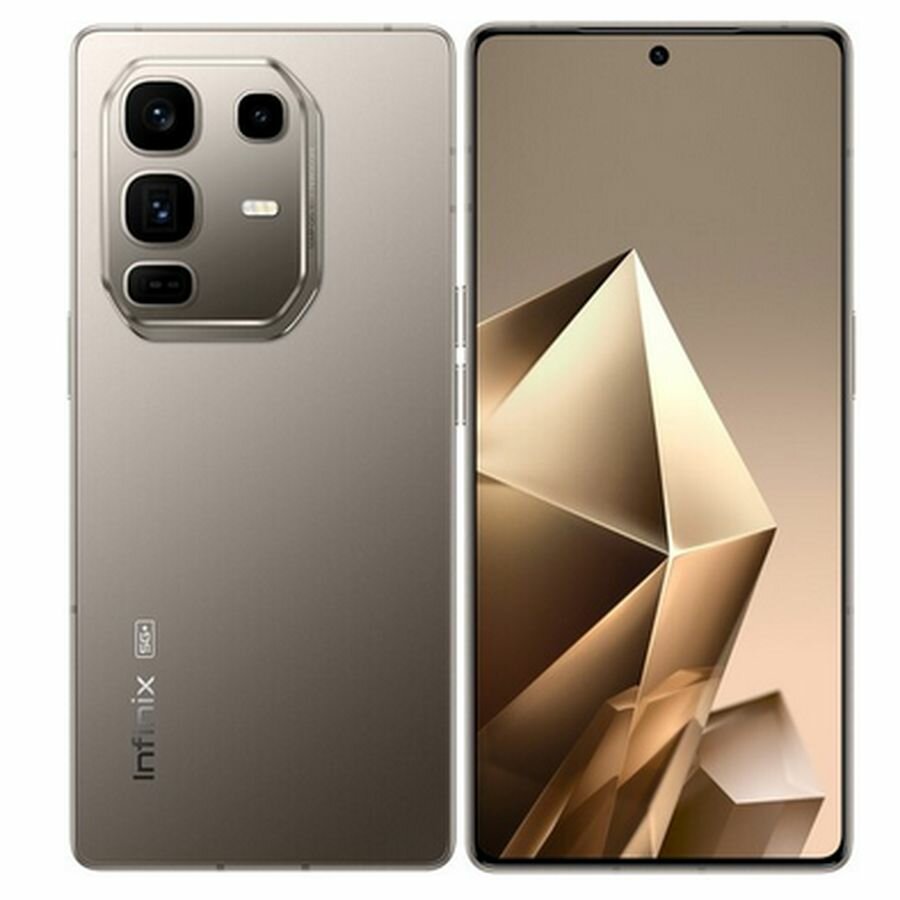 6,78" Смартфон Infinix NOTE 50 Pro+ 5G+ 12/256 ГБ (4894947070068) 2025, серый