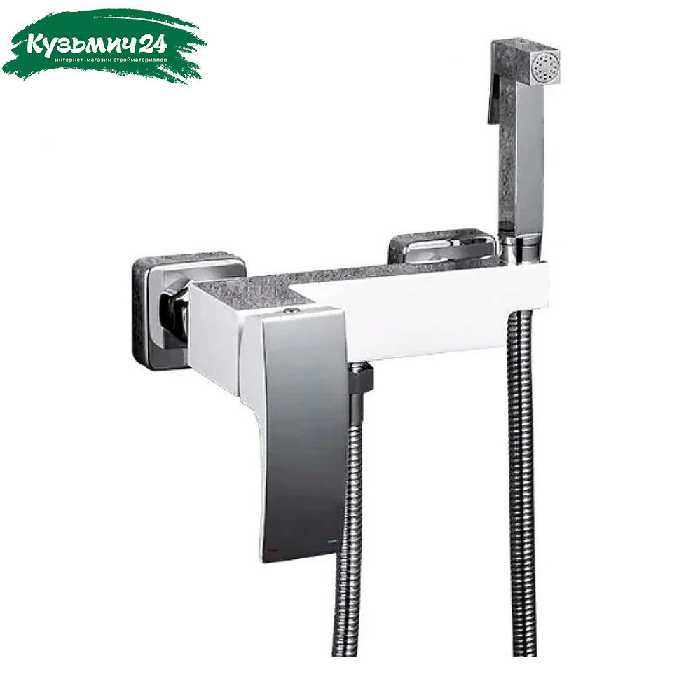 Смеситель с гигиеническим душем Gappo G2007-8 хром
