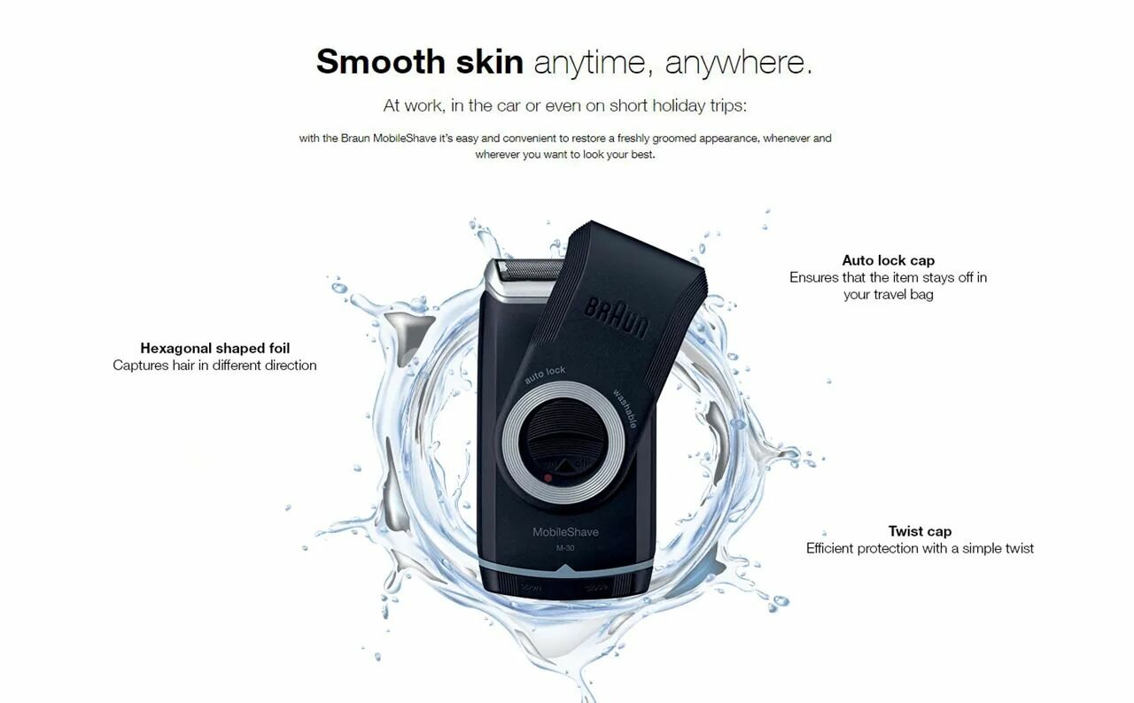Электробритва Braun M30 — фото 1