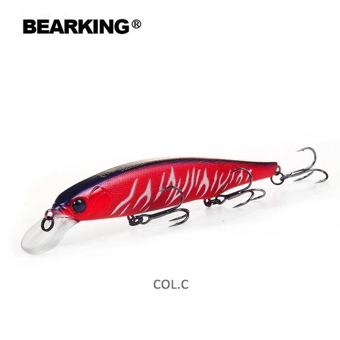 Bearking блесна красная 112 мм, 15 г, Color: C