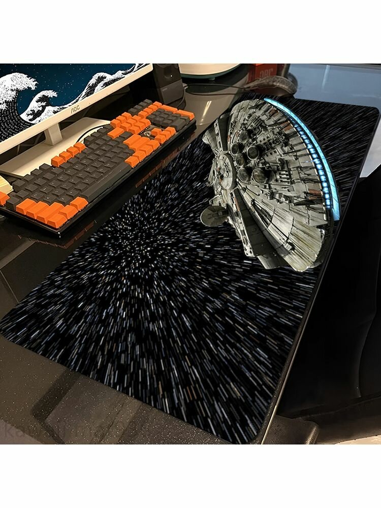 Коврик игровой Jazwares "Star Wars", нескользящая основа, 40 x 90 см