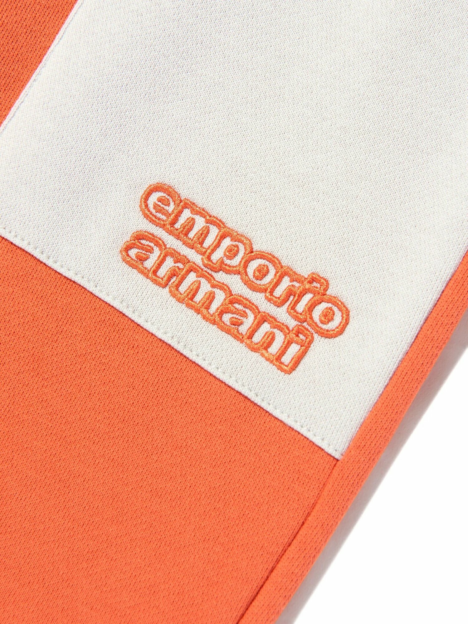 Брюки EMPORIO ARMANI, размер 12 yrs, оранжевый — фото 1