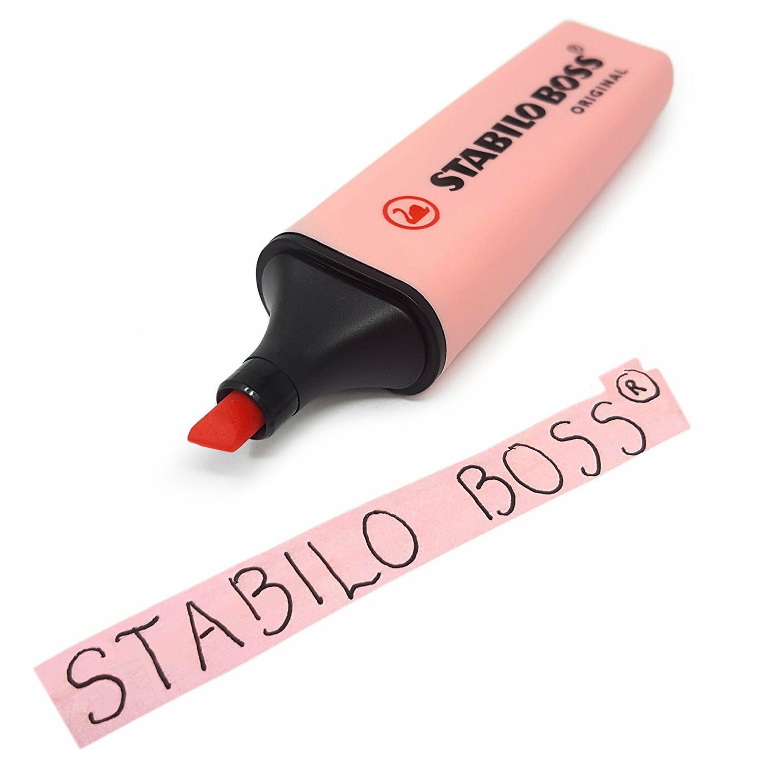 Маркер Stabilo Sibilo Boss, светло-розовый, 70/129, наклонная головка