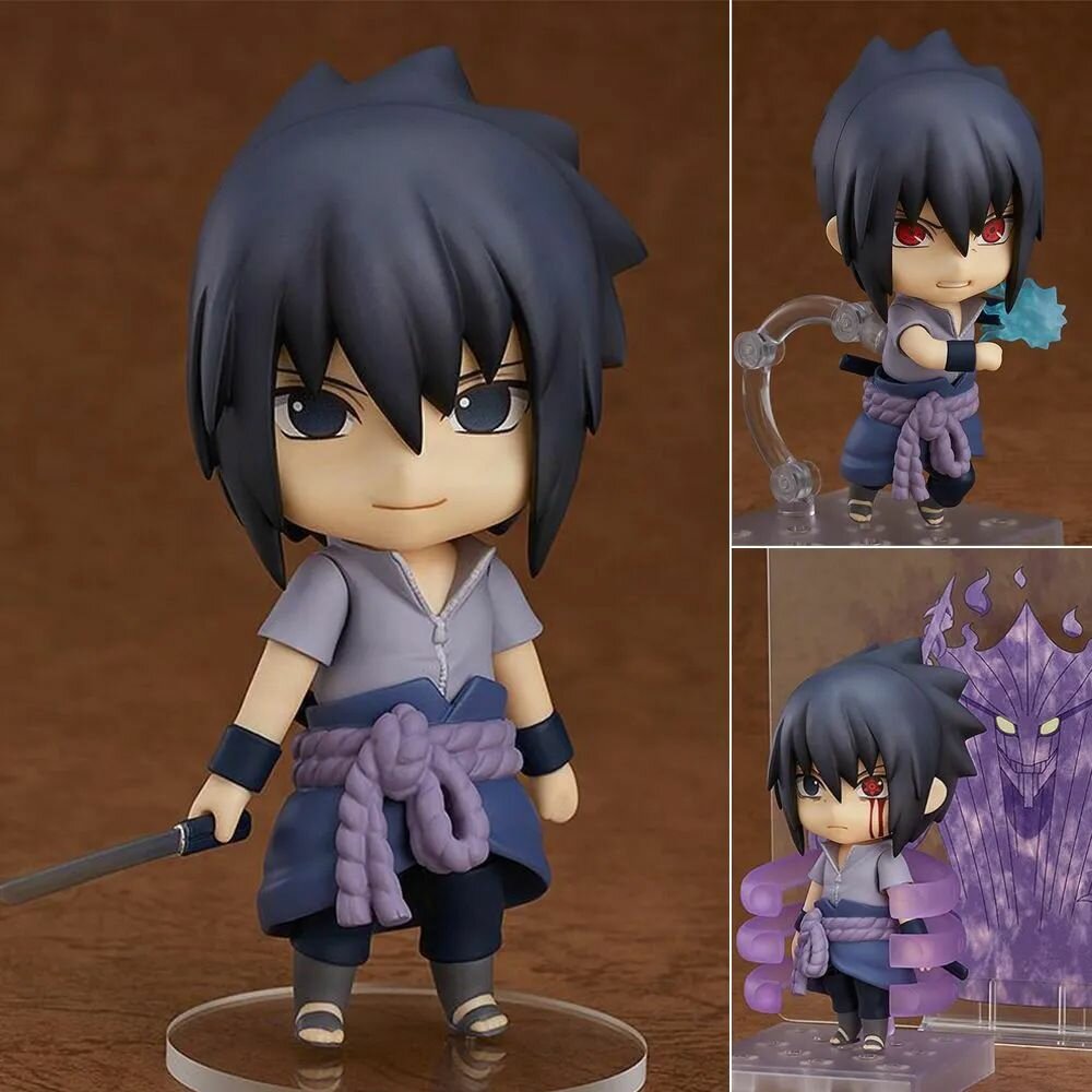 Фигурка Наруто Саске Учиха / Naruto Sasuke Uchiha Нендороид (10см) 707
