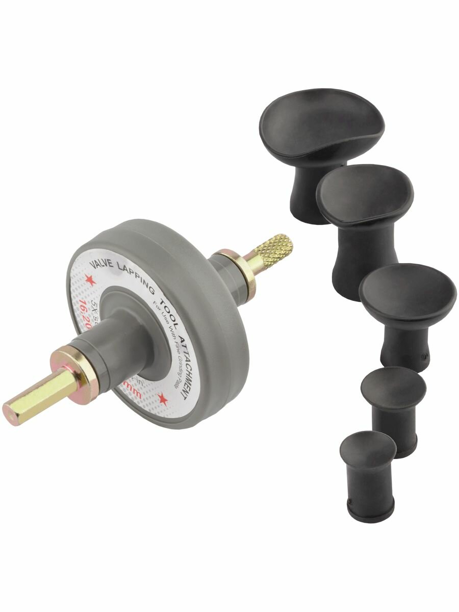 Приспособление для притирки клапанов механическое 6 предметов, АвтоDело (40574)