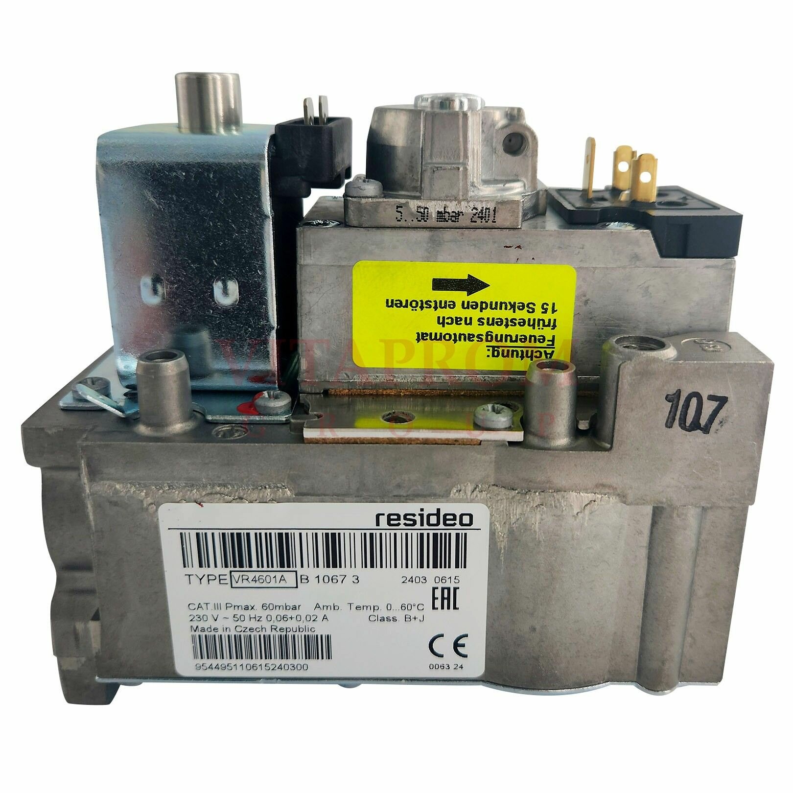 Клапан газовый Honeywell VR4601AB1067U