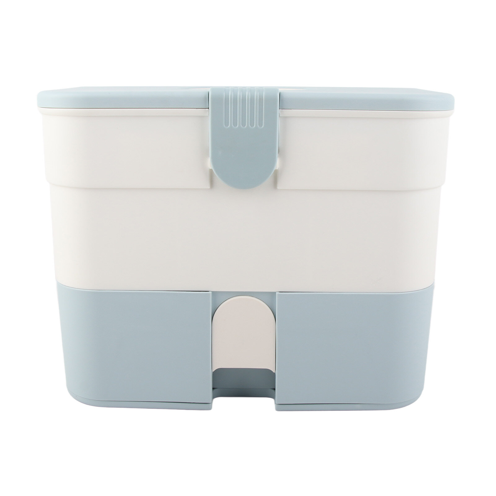 Косметическая коробка для хранения 2 слоя ящика большой емко