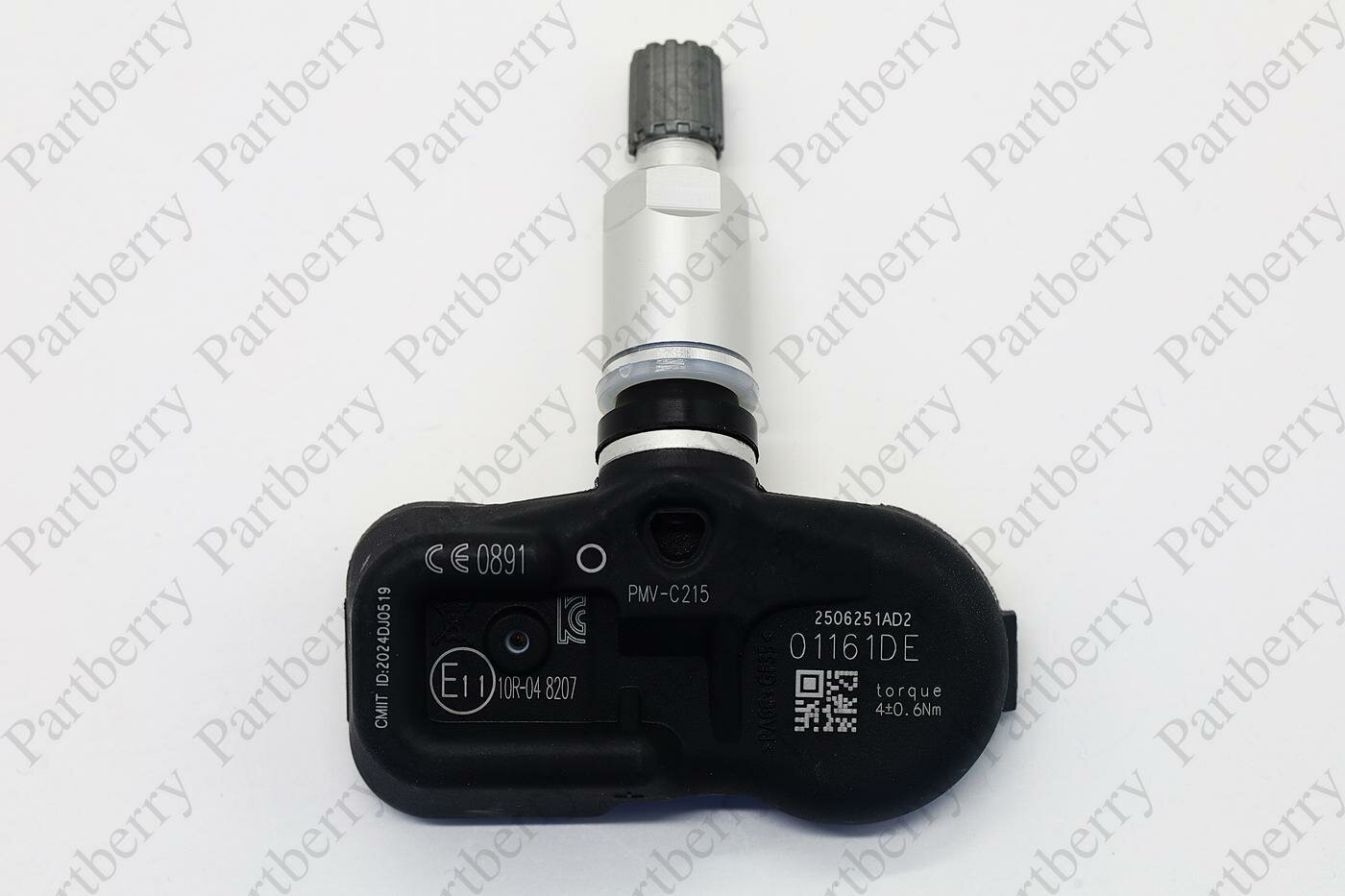 Датчик давления в шинах PARTBERRY PB110027 для TOYOTA 4260748020, TOYOTA 42607F4020, PEUGEOT / CITROEN 5430H1. — фото 1