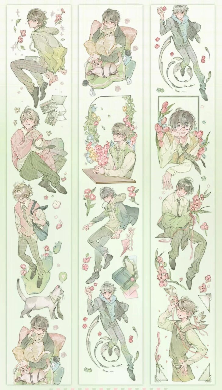 Лента васи для домашних животных shiny 6.5x 100cm