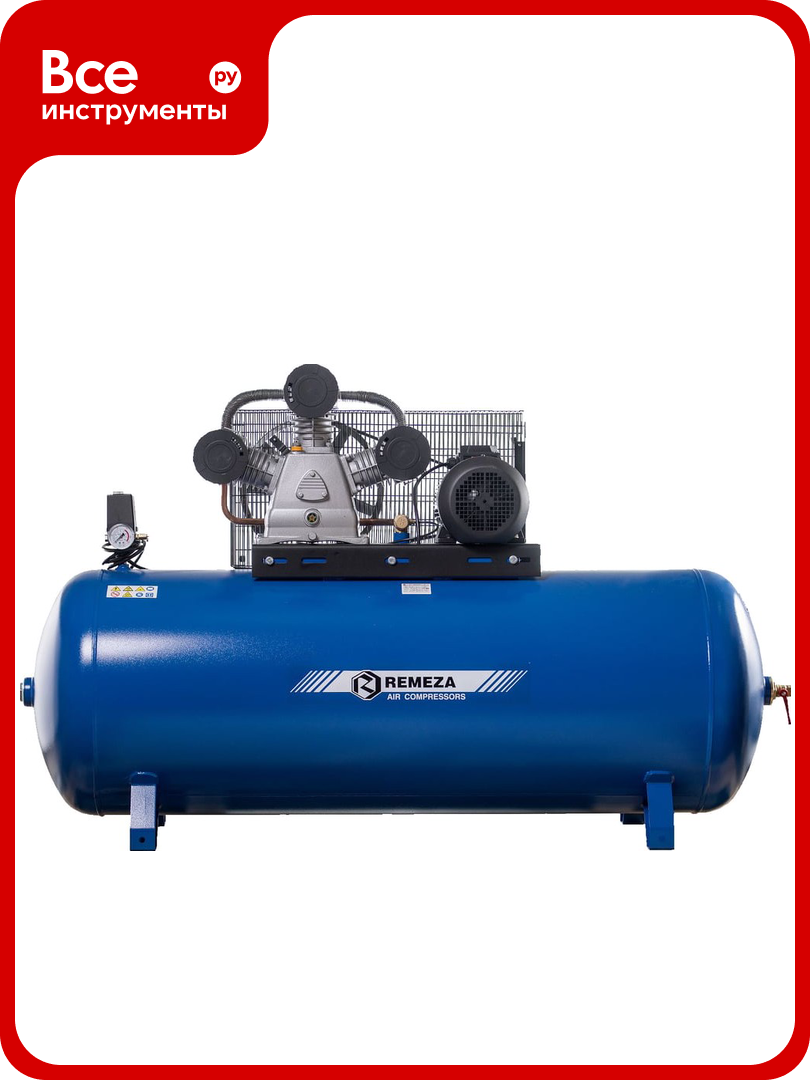 Компрессор, Remeza, Remeza СБ 4/Ф-500 LB 75, 500л, получения и транспортировки сжатого