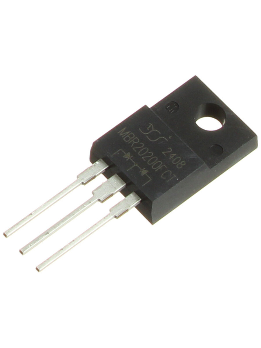 Диод Шоттки 20А 200В TO-220FP MBR20200FCT YJ
