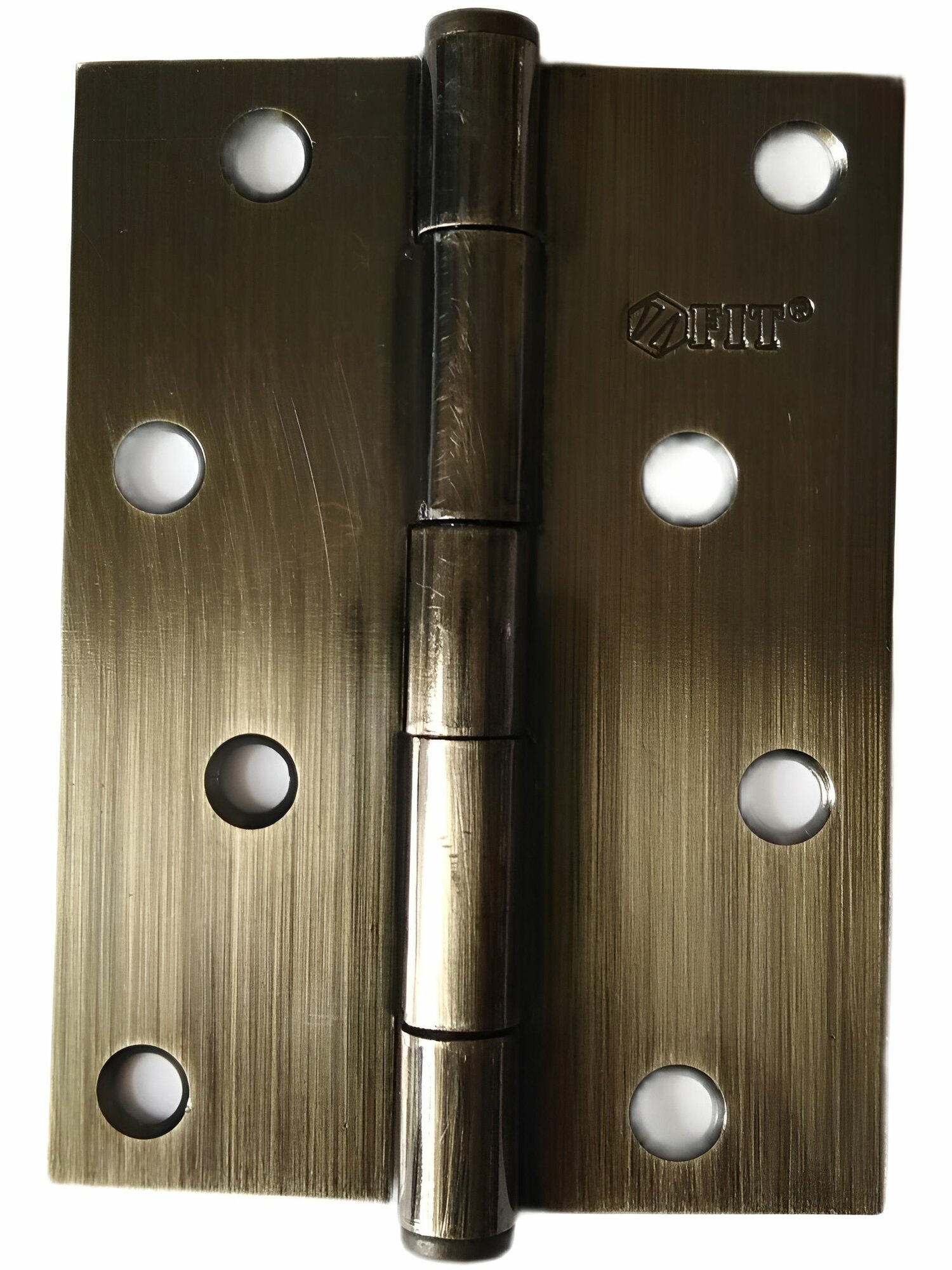 Петля дверная универсальная 100 мм бронза комплект 2 шт