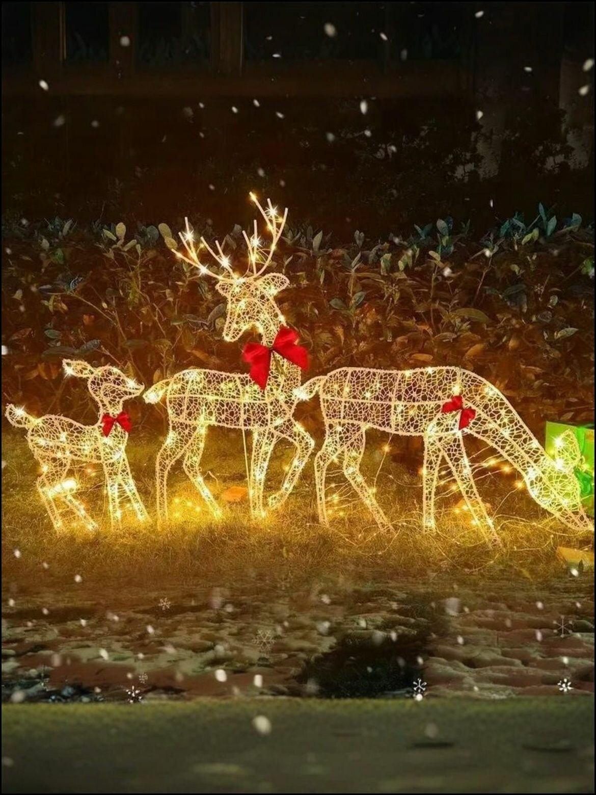 Эксклюзивные кованые садовые аксессуары, светодиодные фонари с рисунком лося для уличного декора, предлагаются по выгодной цене