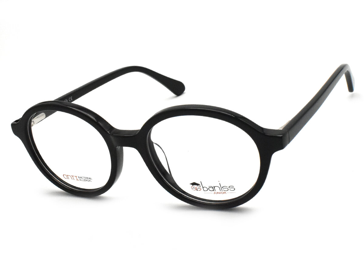 Оправа для очков BANISS BSJ6843 C01 пол Детские форма оправы Круглая цвет оправы Чёрный