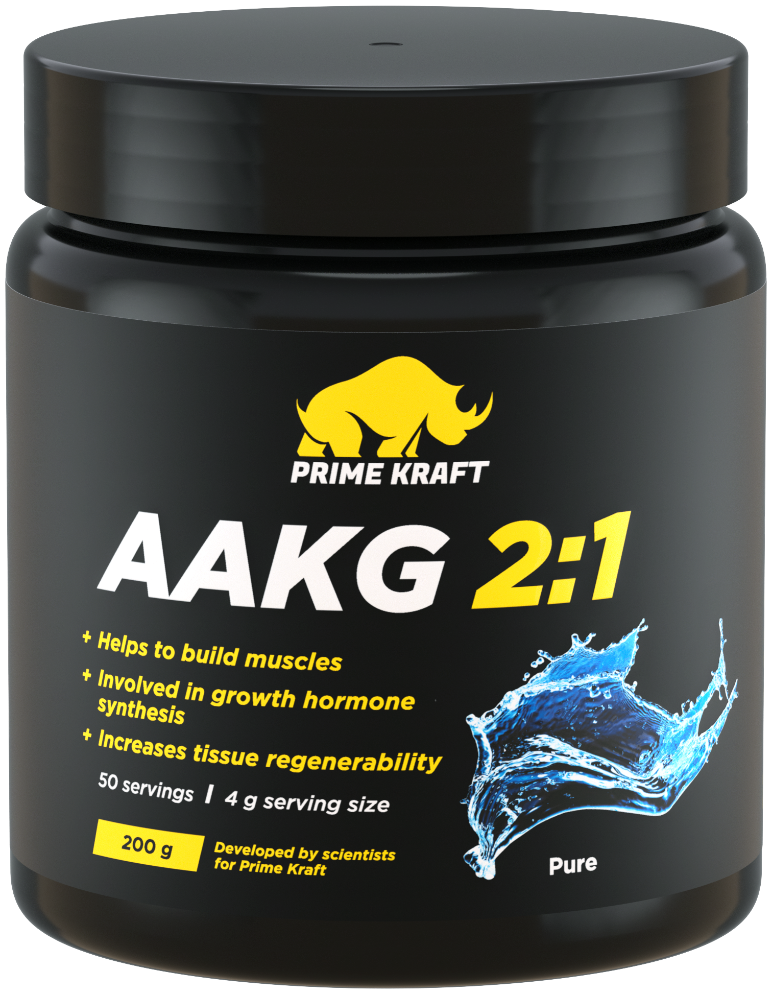 Аминокислоты AAKG 2:1 Prime Kraft 200 г, чистый