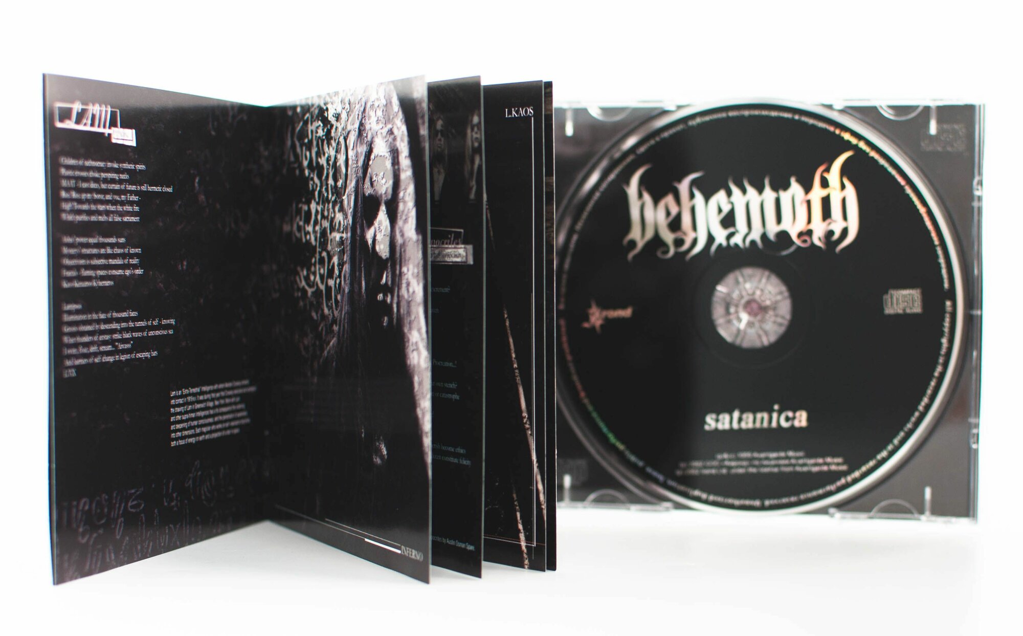 Behemoth Satanica Аудио CD Лицензия — фото 1