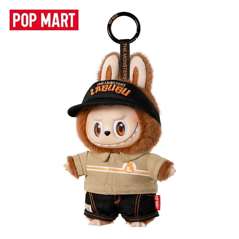 POPMART Original The Monster Labubu 38 см Mokoko Angel Crying Again слепая коробка куклы игрушки оригинальные Labubu V1 V2 игрушки подарки на день рождения