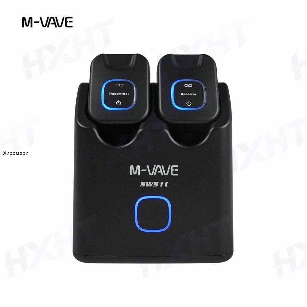 M-VAVE SWS-11 Цифровая Беспроводная Система Для Гитары 5.8 Ггц Комплект Передатчик И Приемник С Портативным Чехлом Для Зарядки
