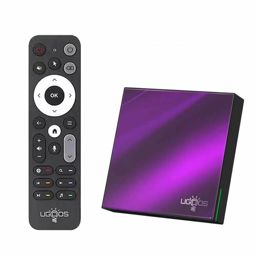 ТВ приставка Ugoos SK4, Android 14, 4/64 ГБ, поддержка Dolby Vison Dolby Audio