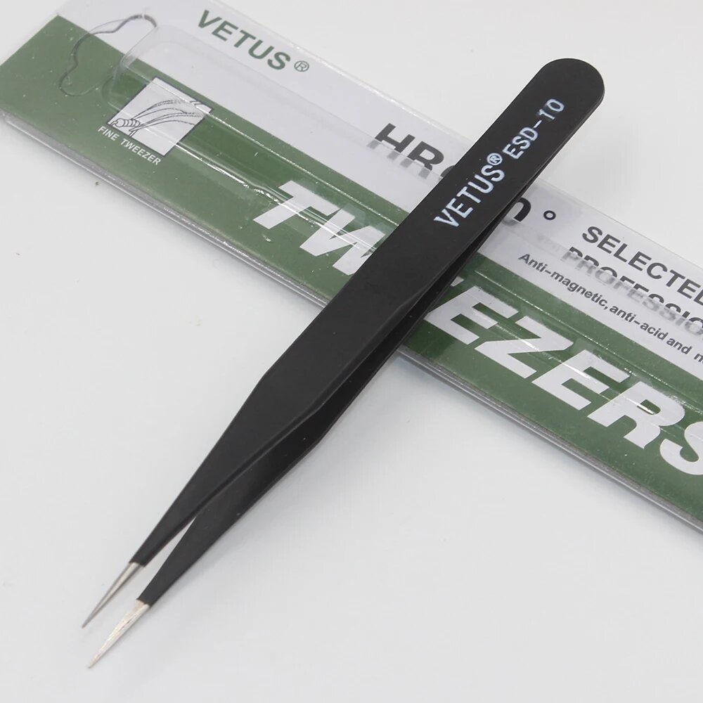 Набор антистатических пинцетов Chuilian ESD 10-15 ESD-11 1pcs