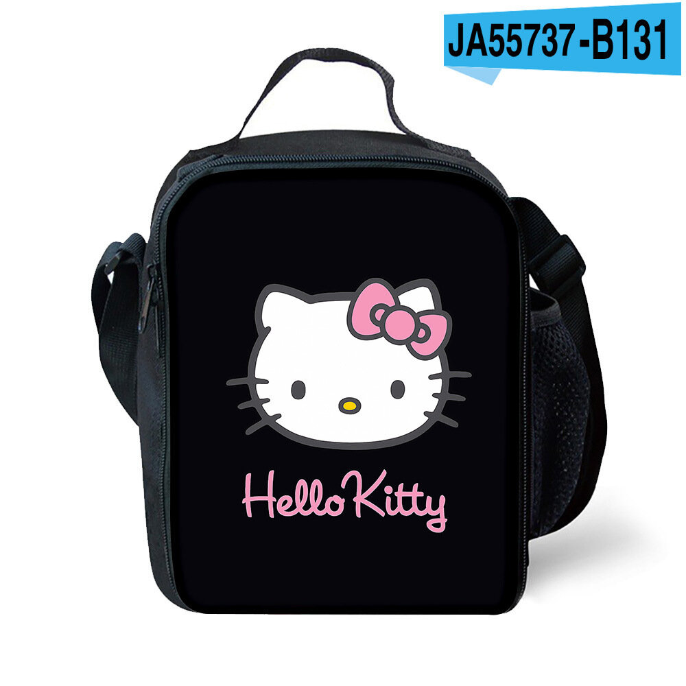 Трансграничный хит продаж, милый HelloKitty, сумка для обеда Hello Kitty, сумка для льда, студенческая сумка для еды, мультяшная сумка на плечо