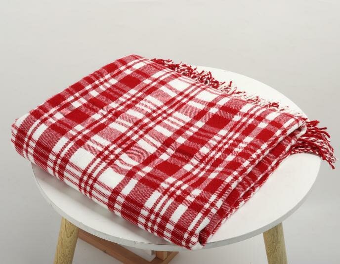 Одеяло "Скандинавское", 140x180 см, красное