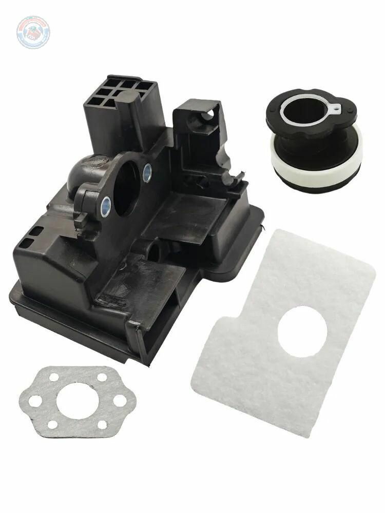 Комплект воздушного фильтра впускного корпуса STIHL MS170 MS180 017 018, полный набор для бензопилы, корпус коллектора, фильтр, прокладка, впуск