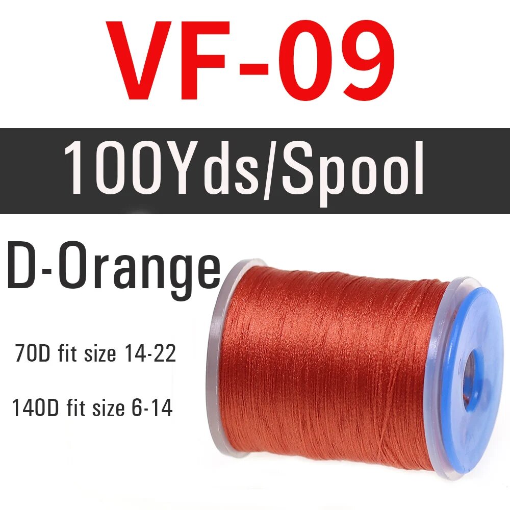 Vtwins нить для вязания мух 70D/140D