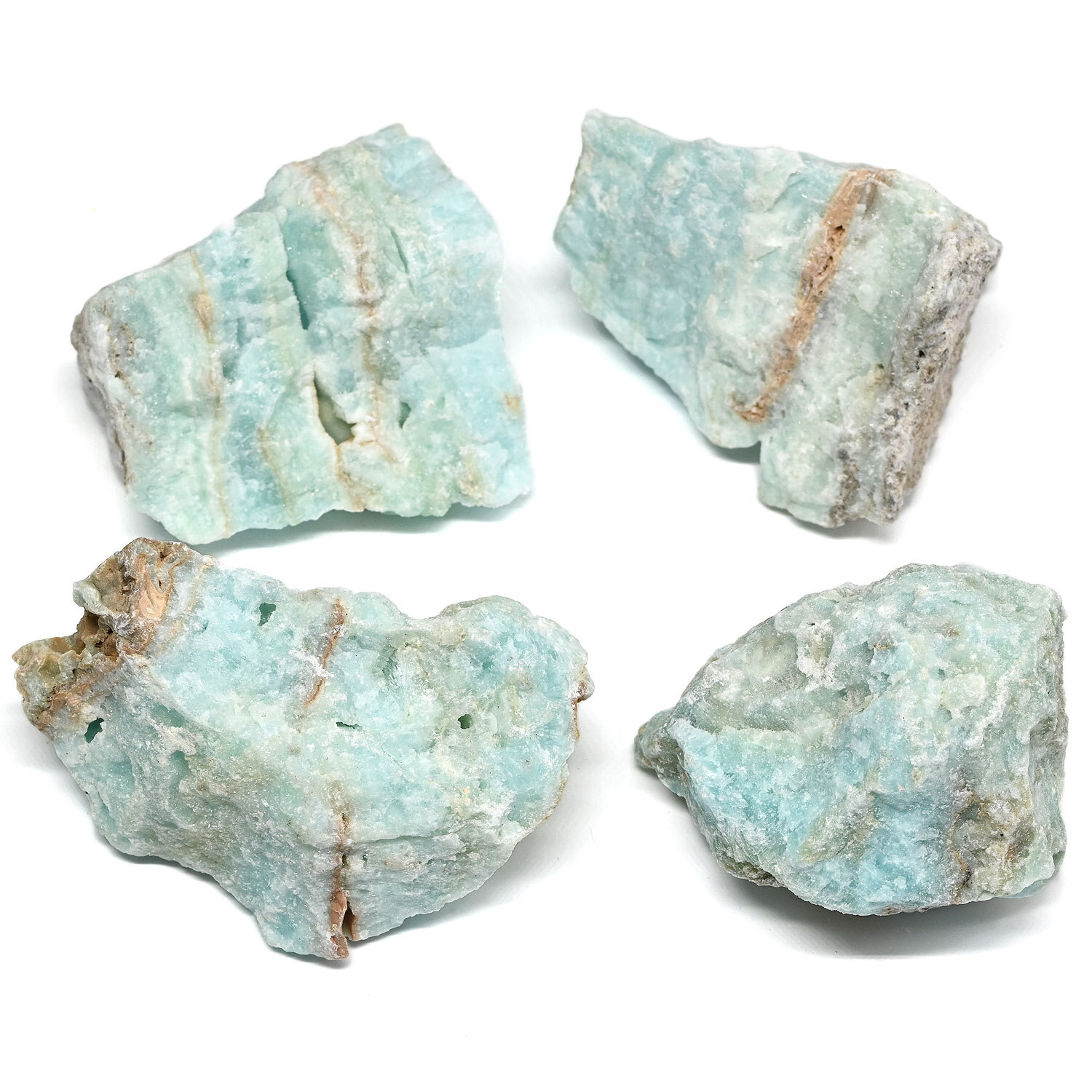 Арагонита голубого 48*35*30мм .