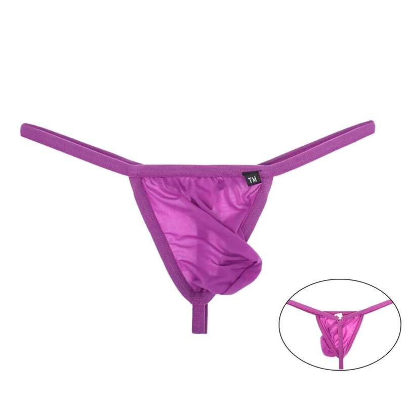 Мужские стринги из нейлона Sissy Bikini Фиолетовый, S, фиолетовый