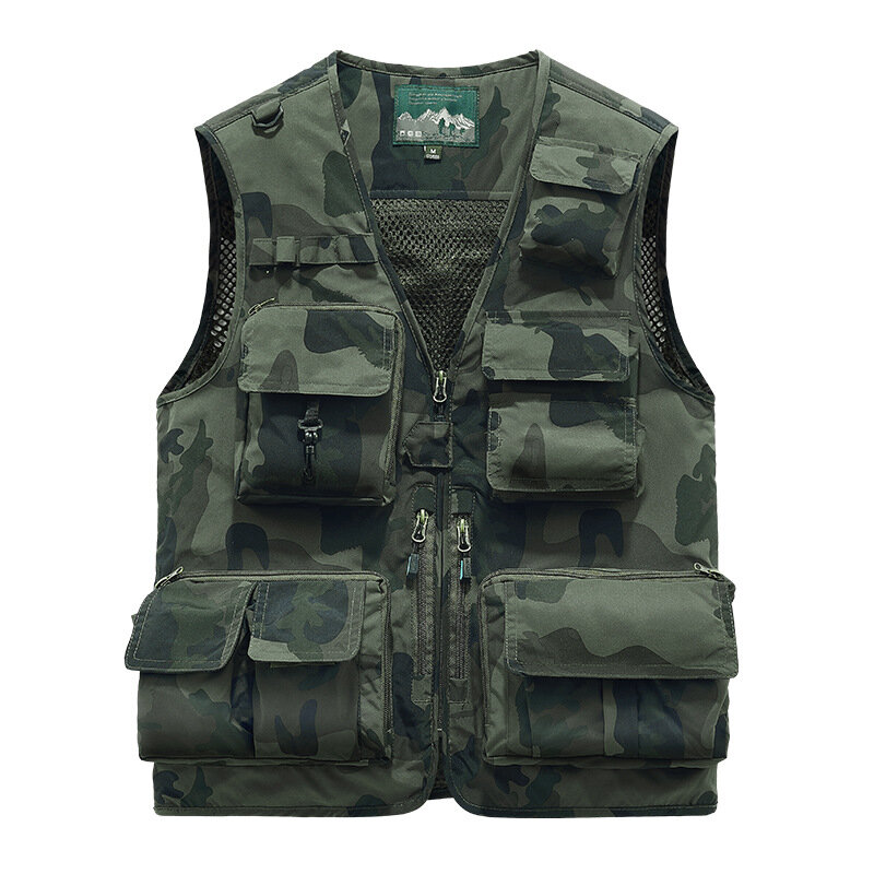 Жилет, мужской, камуфляжный, XL, M8898