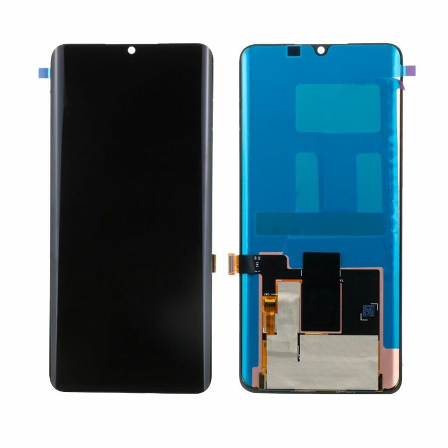Дисплей (матрица + тачскрин) для смартфона Xiaomi Mi Note 10/Mi Note 10 Pro/Mi Note 10 Lite черный Oled