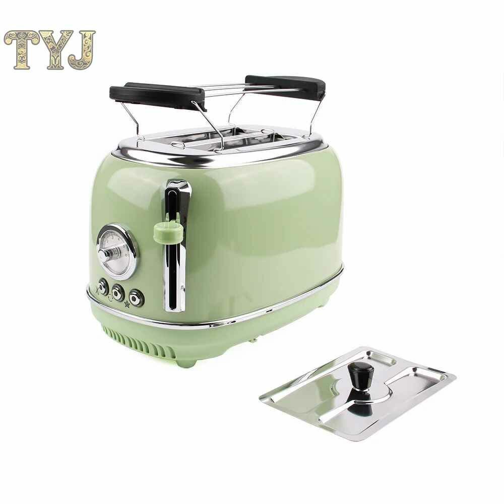 Тостер TSJ-T8943-G 685 Вт тостов - 2, салатовый