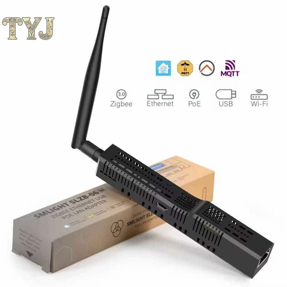 SMLIGHT SLZB-06M Zigbee 3.0 to Ethernet USB WiFi шлюз с PoE Coordinator
