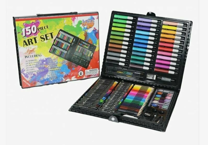 Набор для рисования в чемоданчике "150 предметов