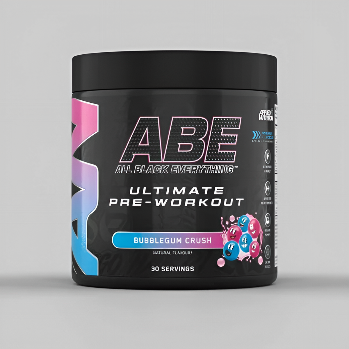 Предтренировочный комплекс Applied Nutrition ABE Ultimate PRE-WORKOUT бабл гам 375 гр