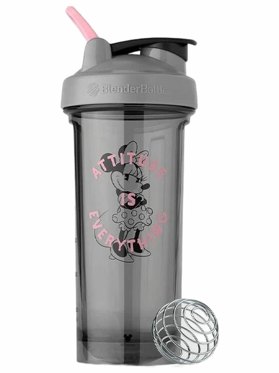 BlenderBottle, Шейкер спортивный, Серия Pro28, Minnie, Attitude is Everything, 828 мл (28 унций)