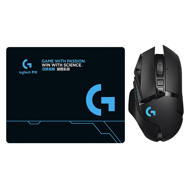 Игровая мышь Logitech 1277895812, черная, высокая точность, эргономичный дизайн