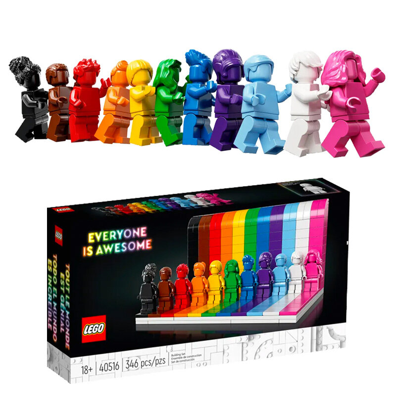 Конструктор LEGO Everyone Is Awesome, Versatile Figure Print Rainbow